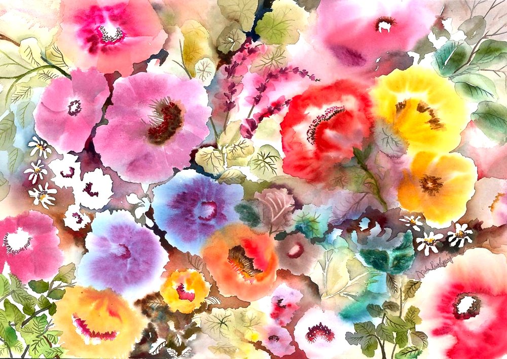 Guten Morgen von Neela Pushparaj: hochwertiger Kunstdruck